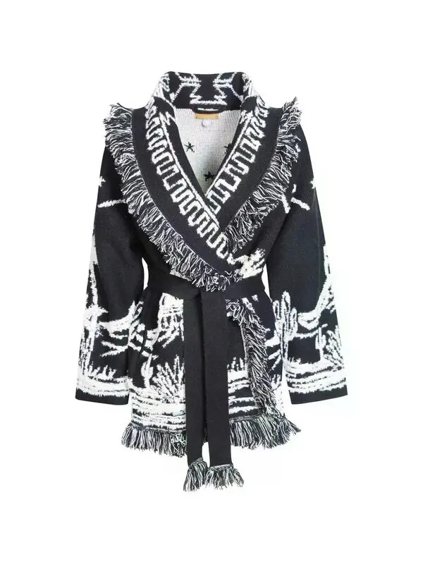 Alanui Canyon Spirit Fringed Cardigan