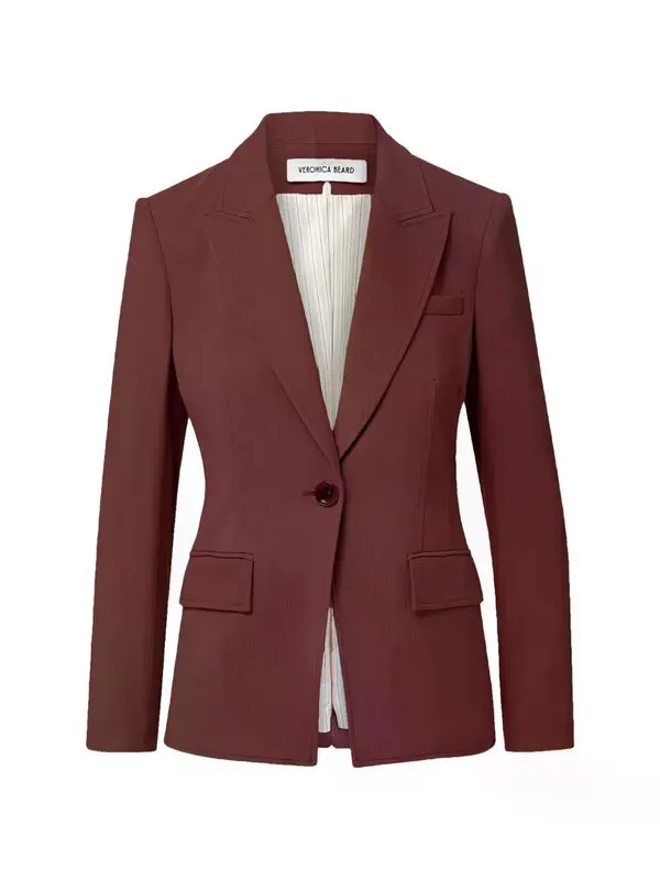 Veronica Beard Isaac Dickey Single-breasted Peaked-lapel Blazer