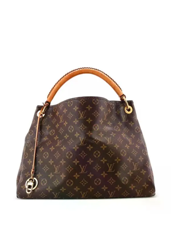 LOUIS VUITTON Artsy Monogram Canvas Mm Hobo Bag - Brown