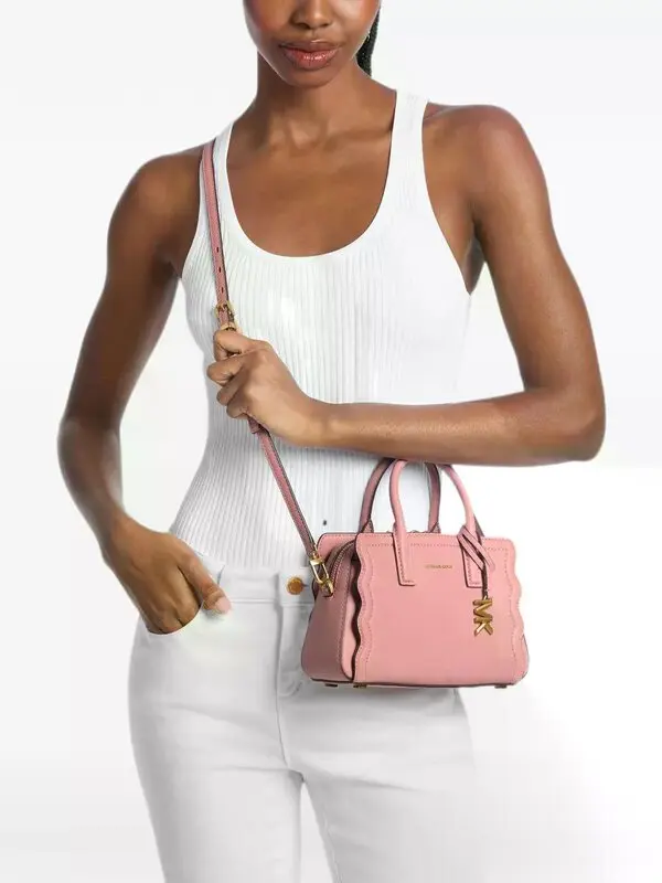 Michael Kors Laila Extra-small Pebbled Leather Convertible Crossbody Bag