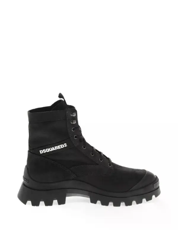 Dsquared2 Lace-up Logo Boots
