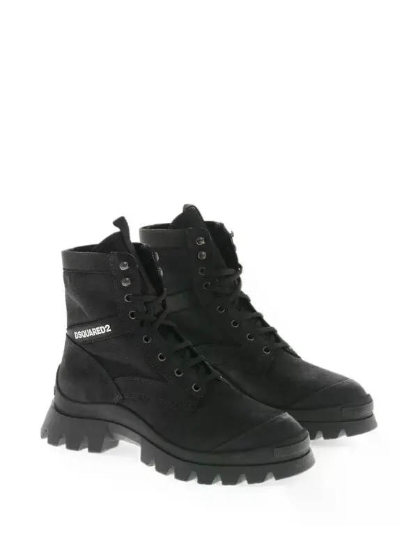 Dsquared2 Lace-up Logo Boots
