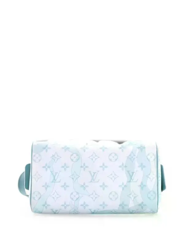LOUIS VUITTON Dopp Kit Toiletry Limited Edition Aquagarden Monogram Canvas Pouch