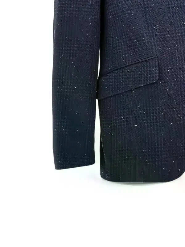 Etro Checked Single-breasted Blazer
