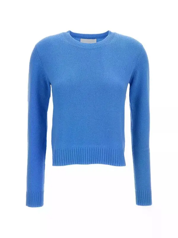 LISA YANG Cashmere Crew Neck Sweater - Blue
