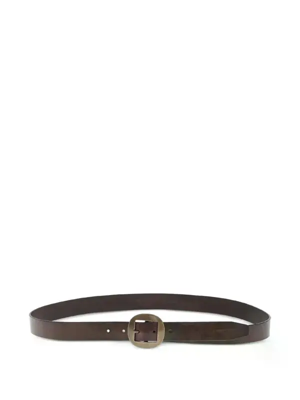 Dsquared2 Leather Belt With Buckle