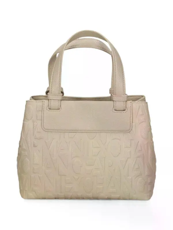 Armani Exchange Logo-embossed Tote Bag
