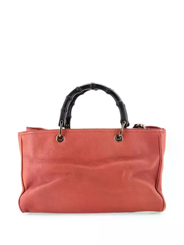 Gucci Bamboo Shopper Leather Medium Tote Bag