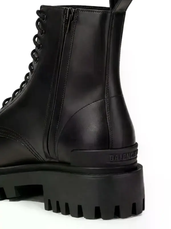 Balenciaga Strike Lace-up Ankle Boots