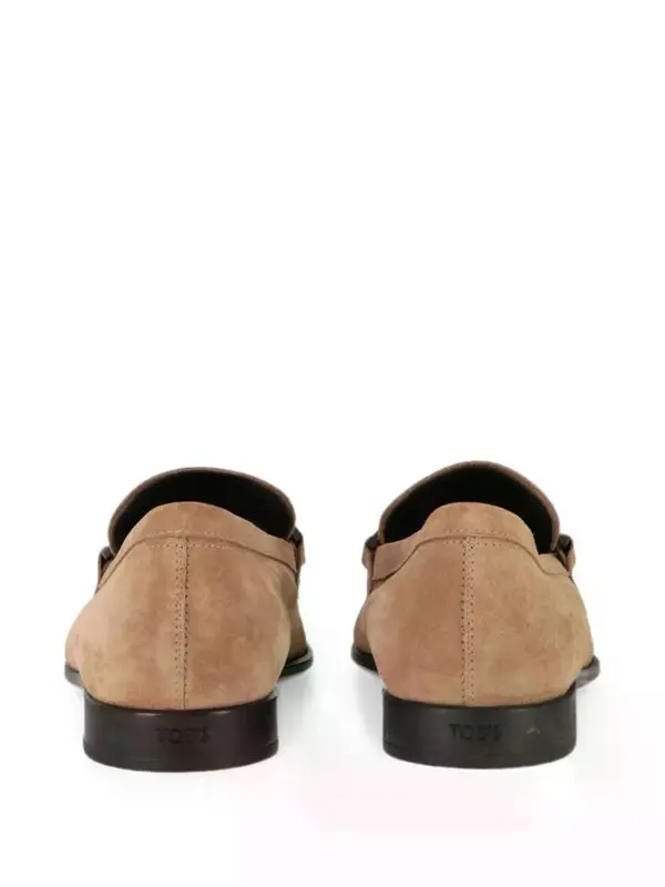 TOD'S T Timeless Suede Loafers