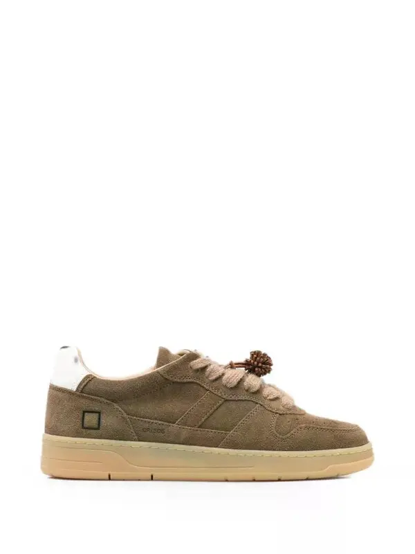 D.a.t.e. Court 2.0 Logo-embossed Suede Sneakers