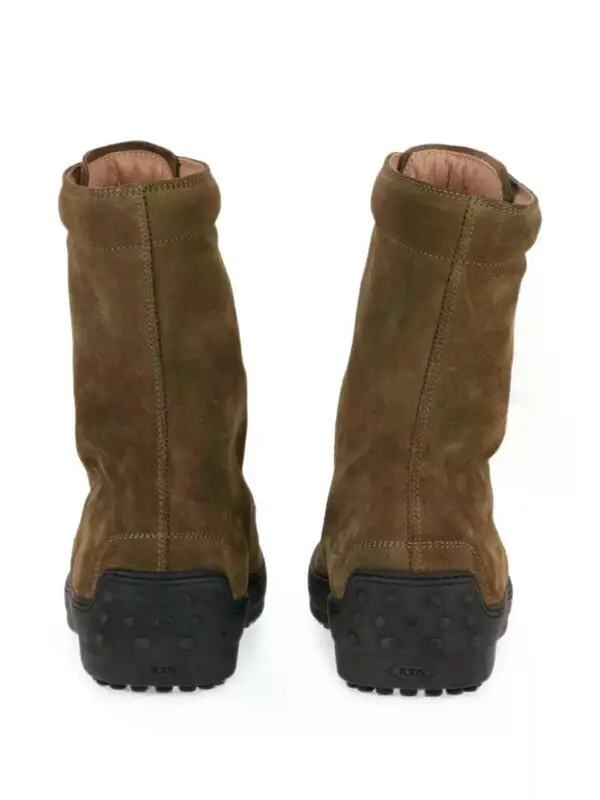 TOD'S Lace-up Suede Boots