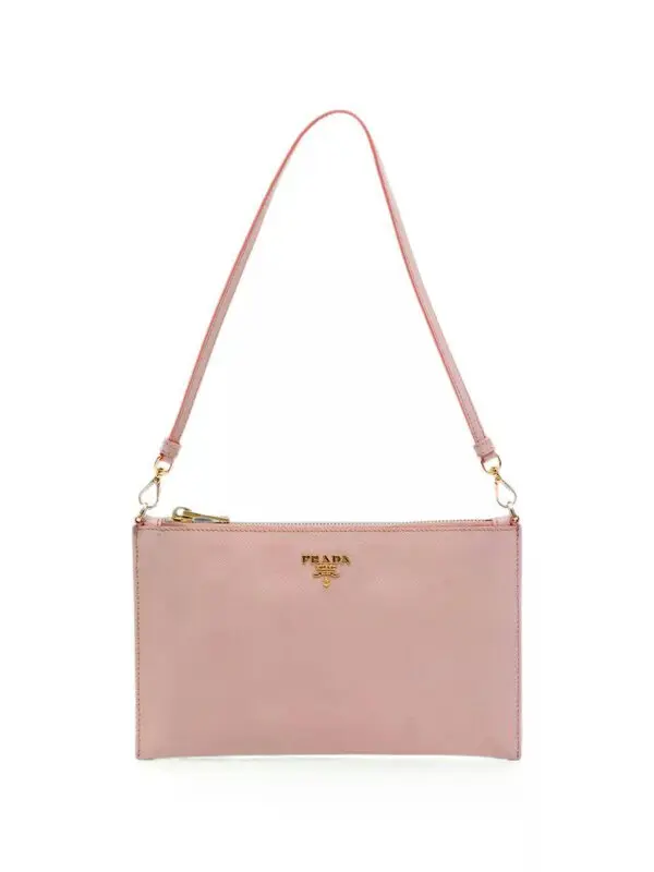 Prada Saffiano Lux Pochette Shoulder Bag