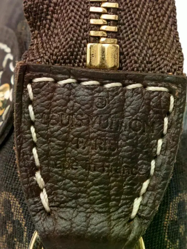 LOUIS VUITTON 2008 Monogram Mini Lin Mini Pochette Accessoires Handbag