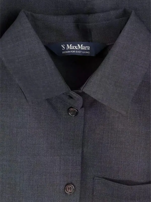 Max Mara Button-up Chest-pocket Shirt