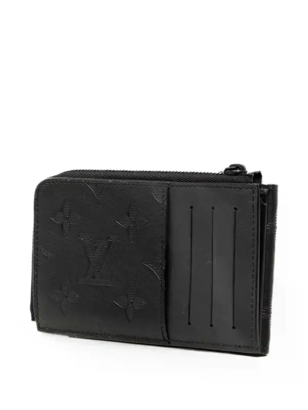 LOUIS VUITTON 2021-2022 Monogram Shadow Hybrid Wallet Small Wallets