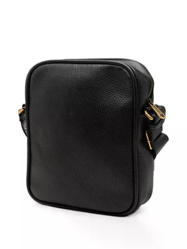 Gucci Grained Calfskin Logo Crossbody Bag