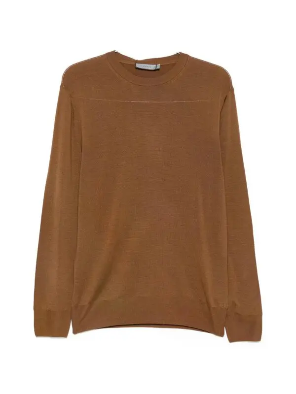 Canali Crew-neck Long-sleeve Sweater