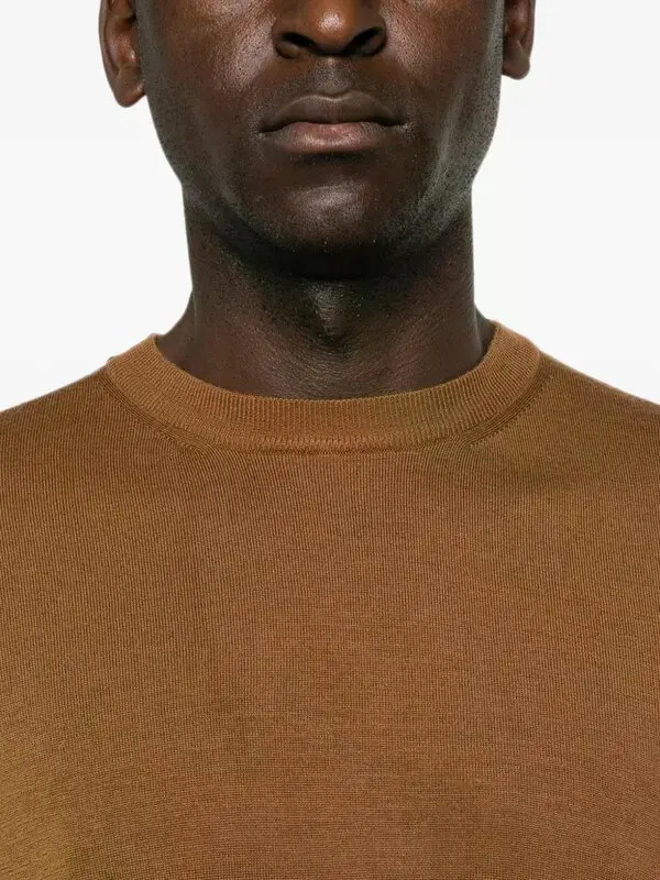 Canali Crew-neck Long-sleeve Sweater