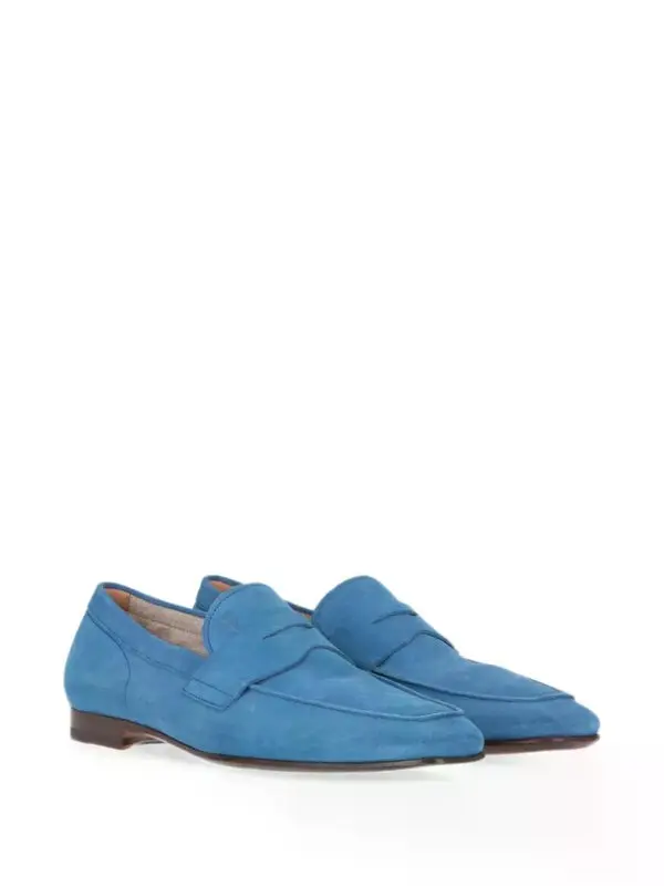 TOD'S Suede Penny Loafers