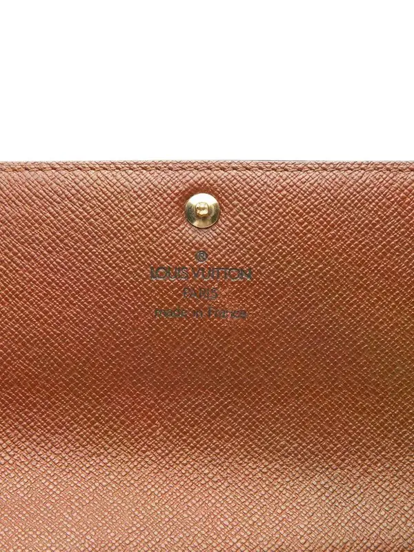 LOUIS VUITTON 2001 Stephen Sprouse Monogram Graffiti Porte Monnaie Credit Long Wallets