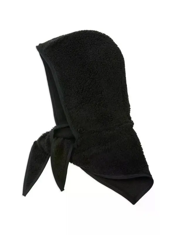MAISON MICHEL Hazel Shearling-effect Hat - Black