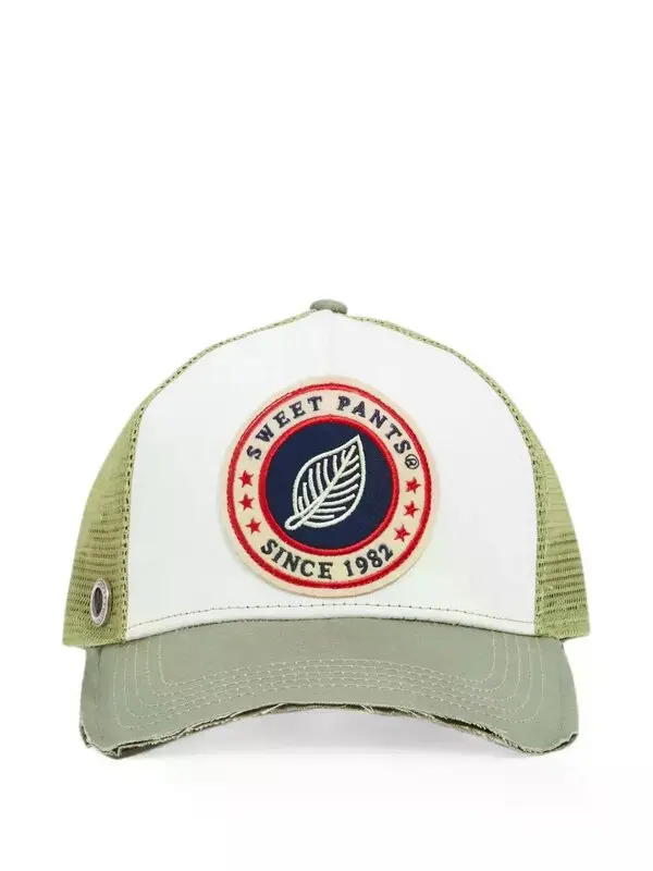 SWEET PANTS Logo-patch Mesh-panel Cap