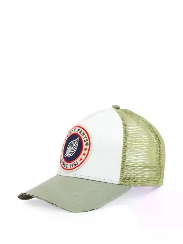 SWEET PANTS Logo-patch Mesh-panel Cap