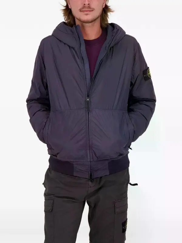 Stone Island Crinkle Reps Hooded Jacket