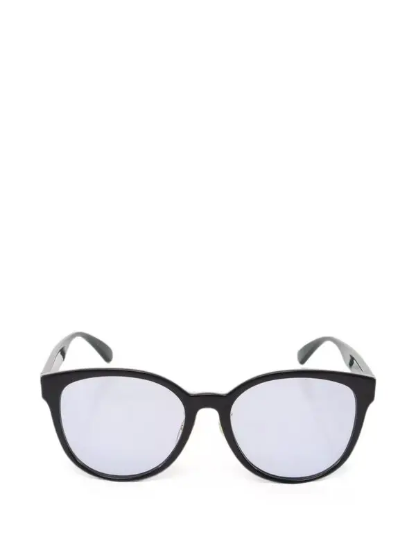 Gucci Round Frame Sunglasses - Black