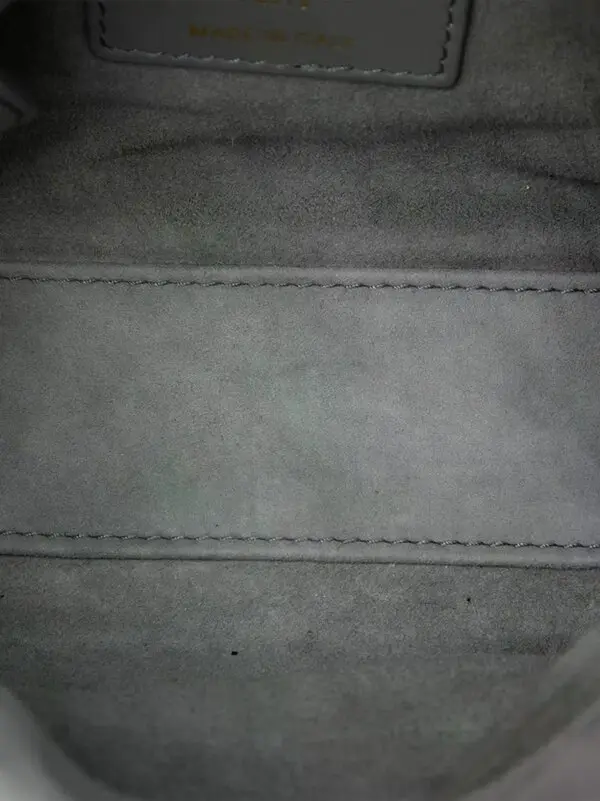 Dior Mini Velvet Cannage Lady Satchel