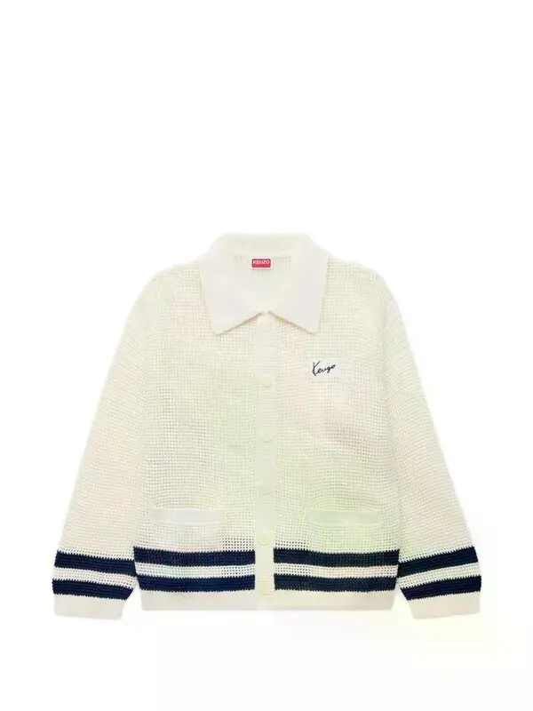 Kenzo Logo Detail Cardigan