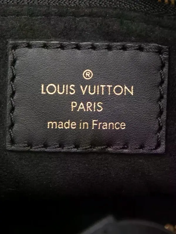 LOUIS VUITTON Monogram Petite Malle Souple Satchel - Brown