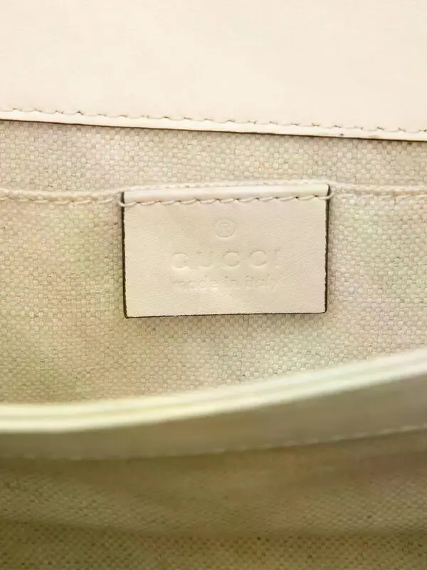 Gucci Calfskin Leather Dionysus Web Satchel With Bamboo Top Handle