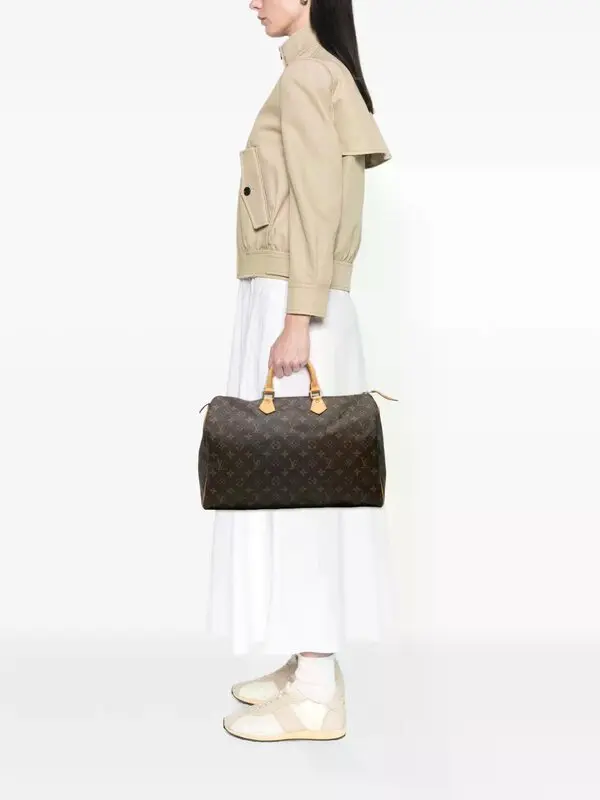 LOUIS VUITTON Monogram Speedy 40 Boston Bag