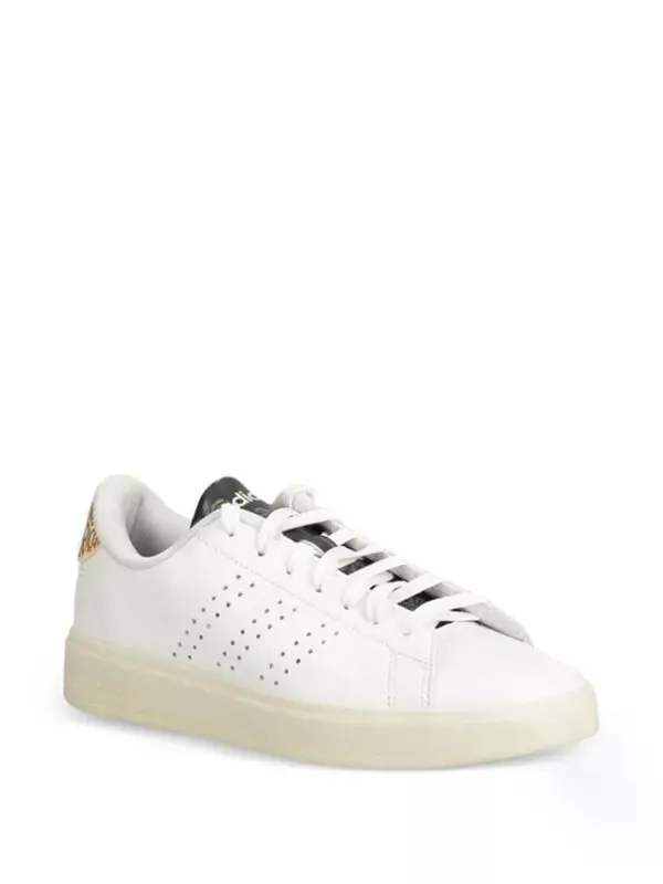 Adidas Advantage 2.0 Perforated Patterned Sneakers