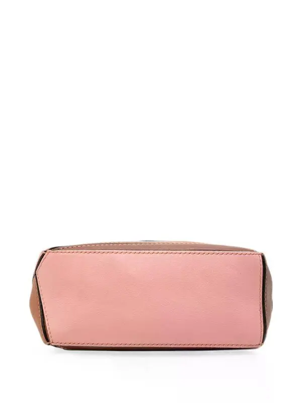 Loewe Mini Tricolor Calfskin Puzzle Satchel