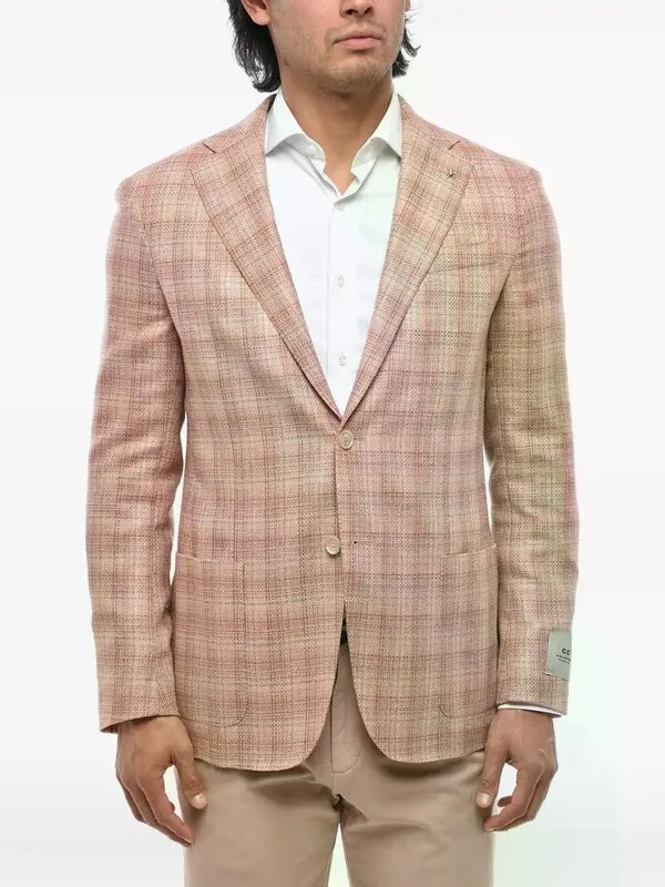 Corneliani Cc Collection Single-breasted Patch-pocket Blazer