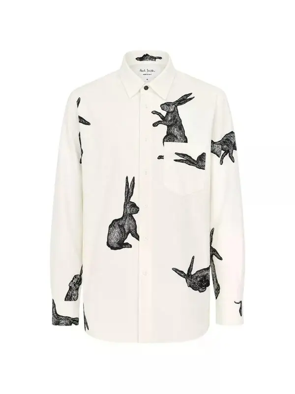 Paul Smith Rabbit-print Shirt