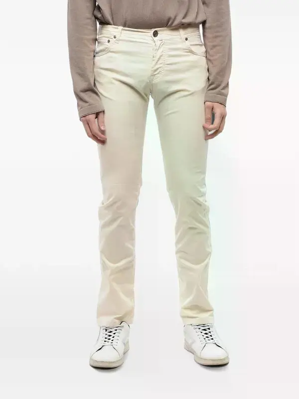 Corneliani Five-pocket Skinny Trousers