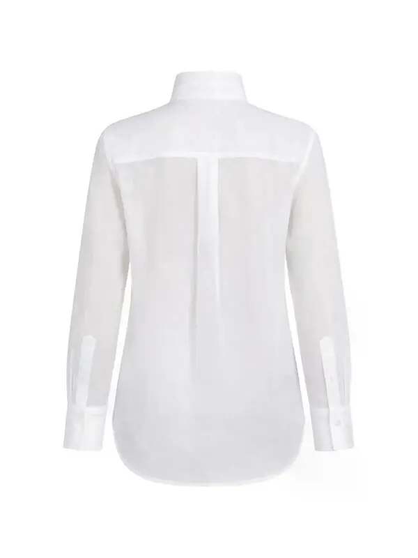 Eleventy Pleated-bib Wing-collar Shirt