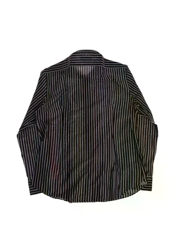 Corneliani Striped French-collar Shirt