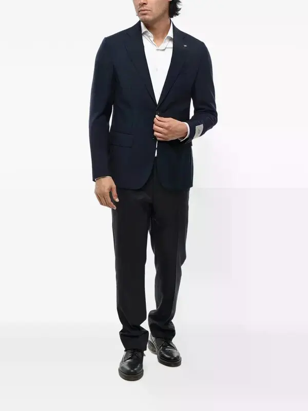 Corneliani Single-breasted Flap-pocket Blazer