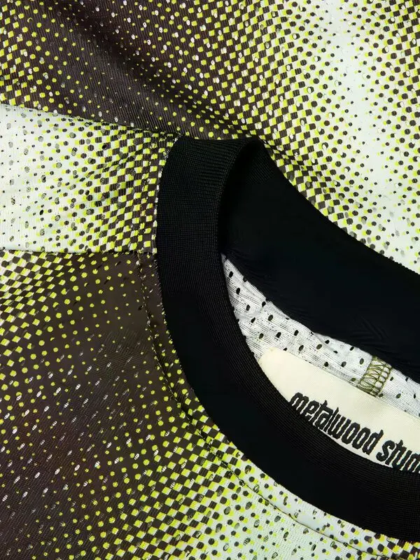 METALWOOD STUDIO Long Sleeve T-shirt With Halftone Dot Print