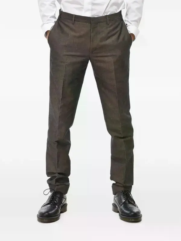 Corneliani Bouclé-texture Trousers