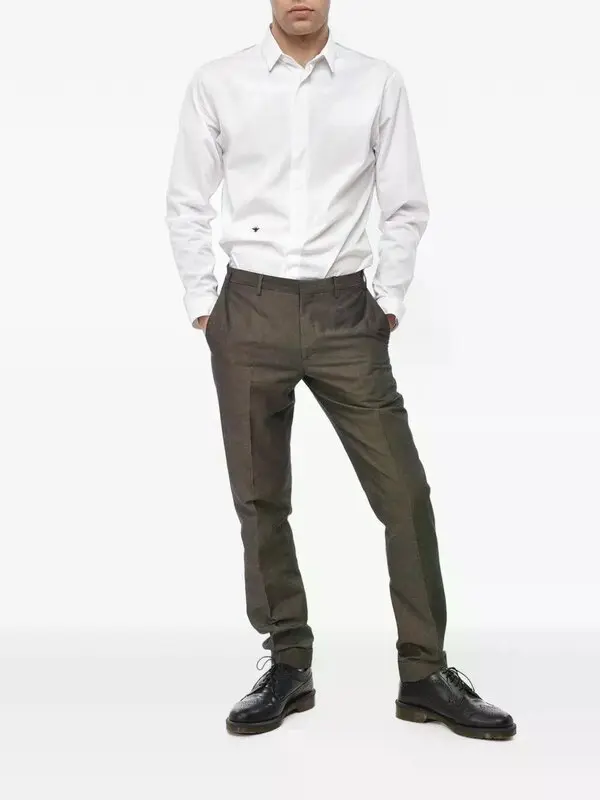 Corneliani Bouclé-texture Trousers
