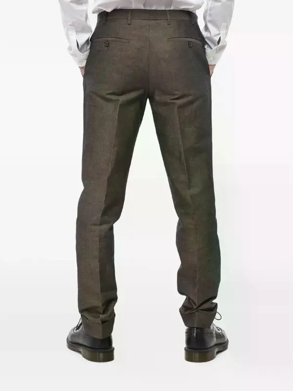Corneliani Bouclé-texture Trousers