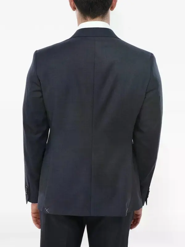 Corneliani Cc Collection Checked Single-breasted Blazer