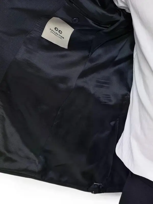 Corneliani Cc Collection Checked Single-breasted Blazer
