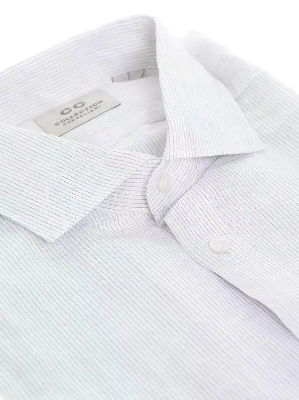 Corneliani Cc Collection Hairline-stripe Shirt